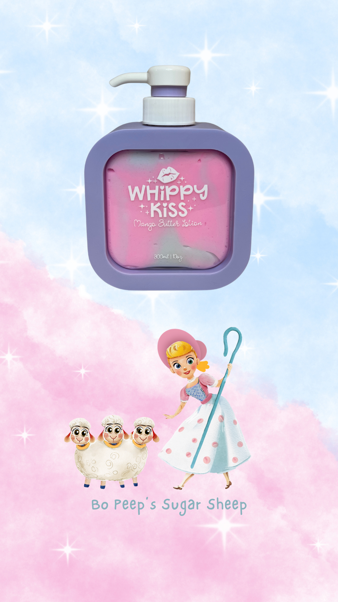 Bo Peep’s Sugar Sheep Lotion – Whippy Kiss Skincare